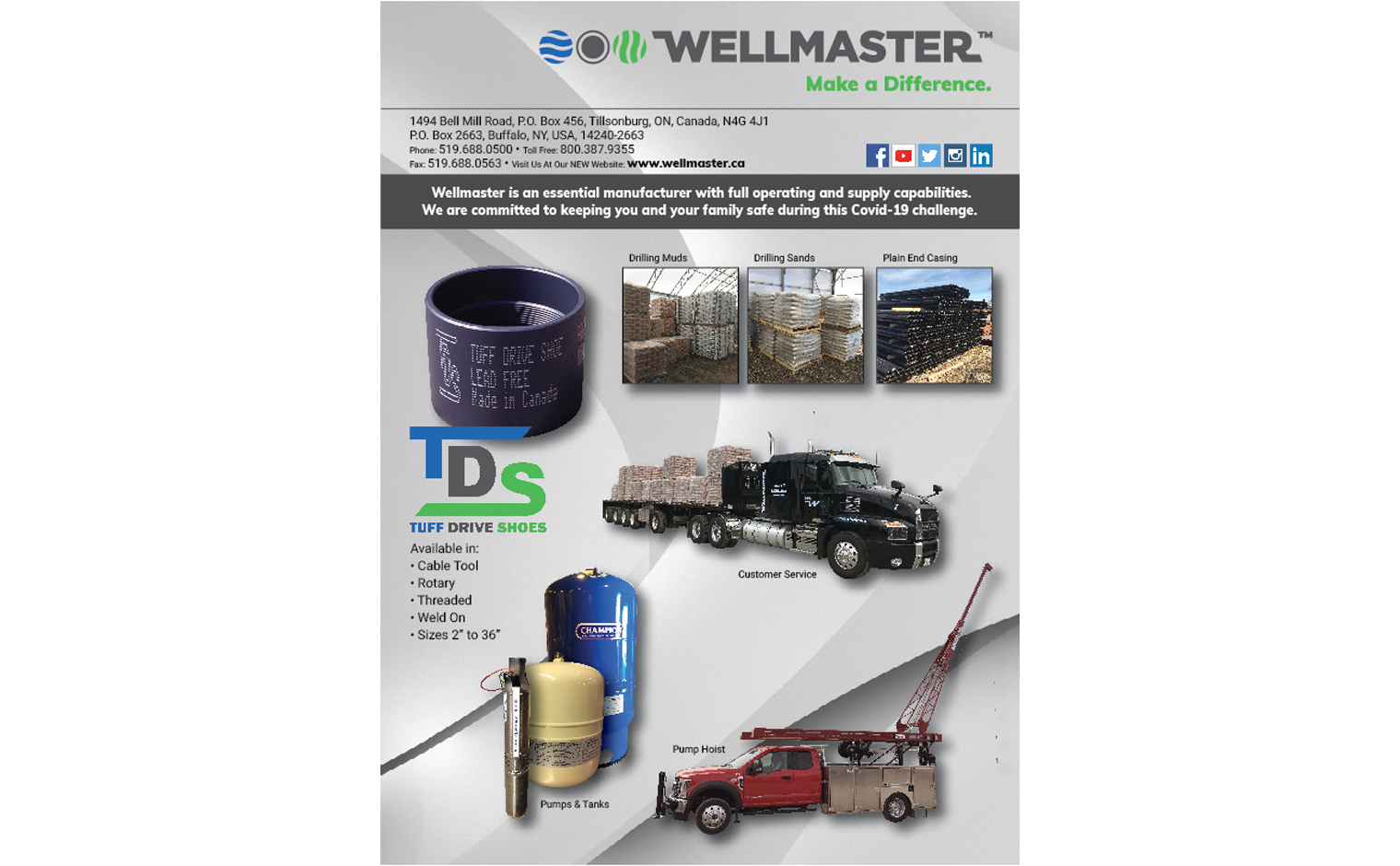 Wellmaster | Greenhouse, Energy, and Drilling Products