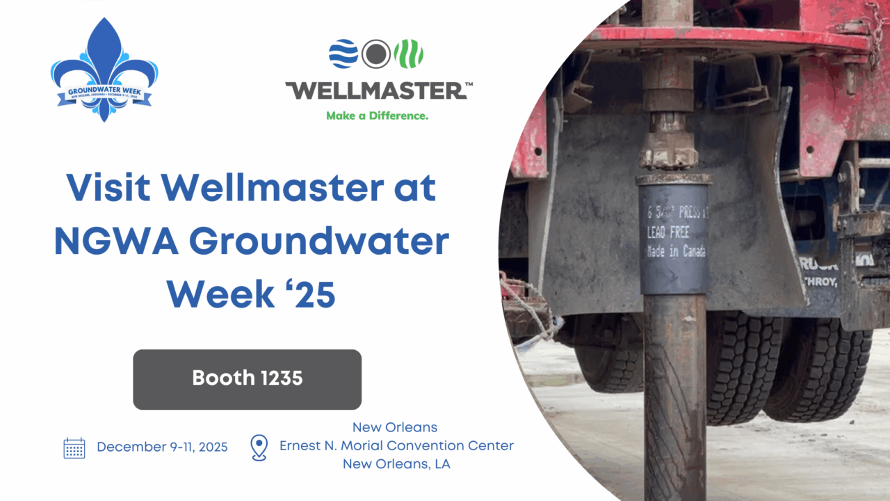 Visit Wellmaster at Booth 1235 at NGWA Groundwater Week 2025 | Wellmaster